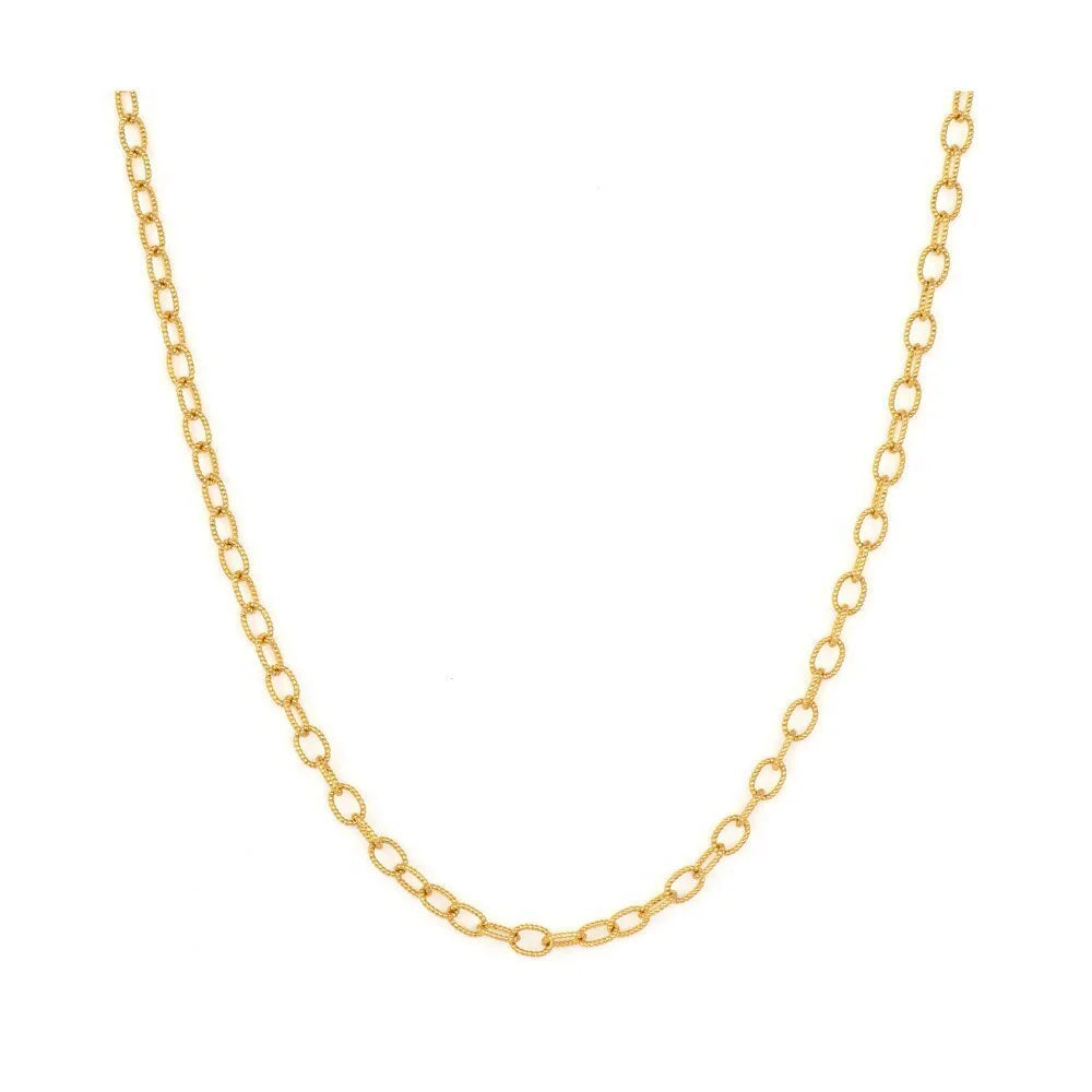 Classic Medium Textured Oval Chain – Monarch Market